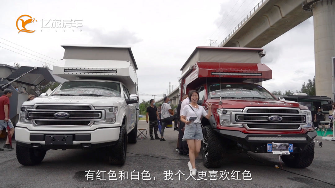 旅美速腾福特F150升顶房车,原装进口福特底盘,豪横!