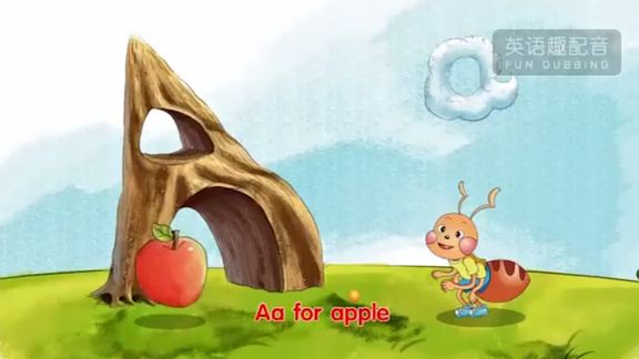 自然拼读26个字母 Aa儿歌