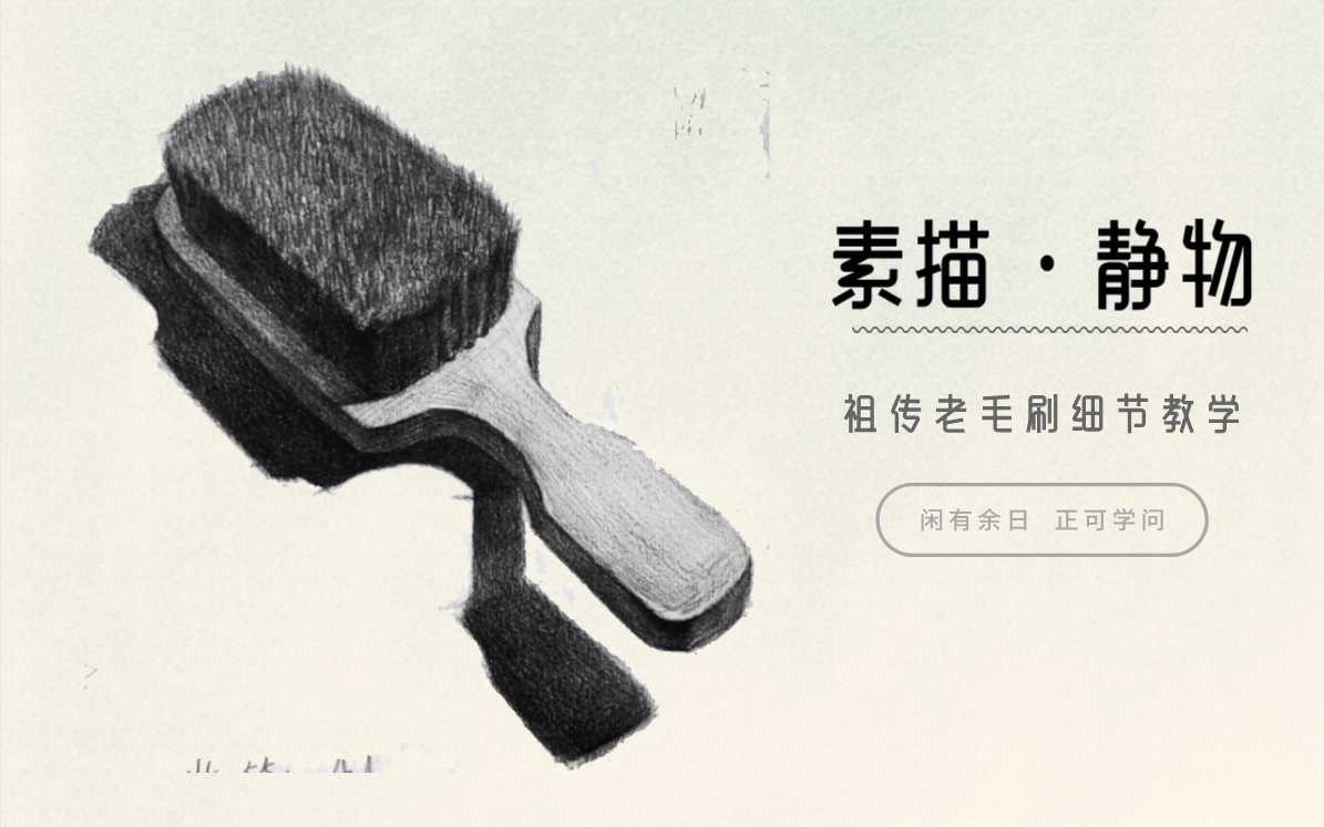 【素描新手联盟】怎么样用铅笔去体现毛的质感?全程教学请看下个...