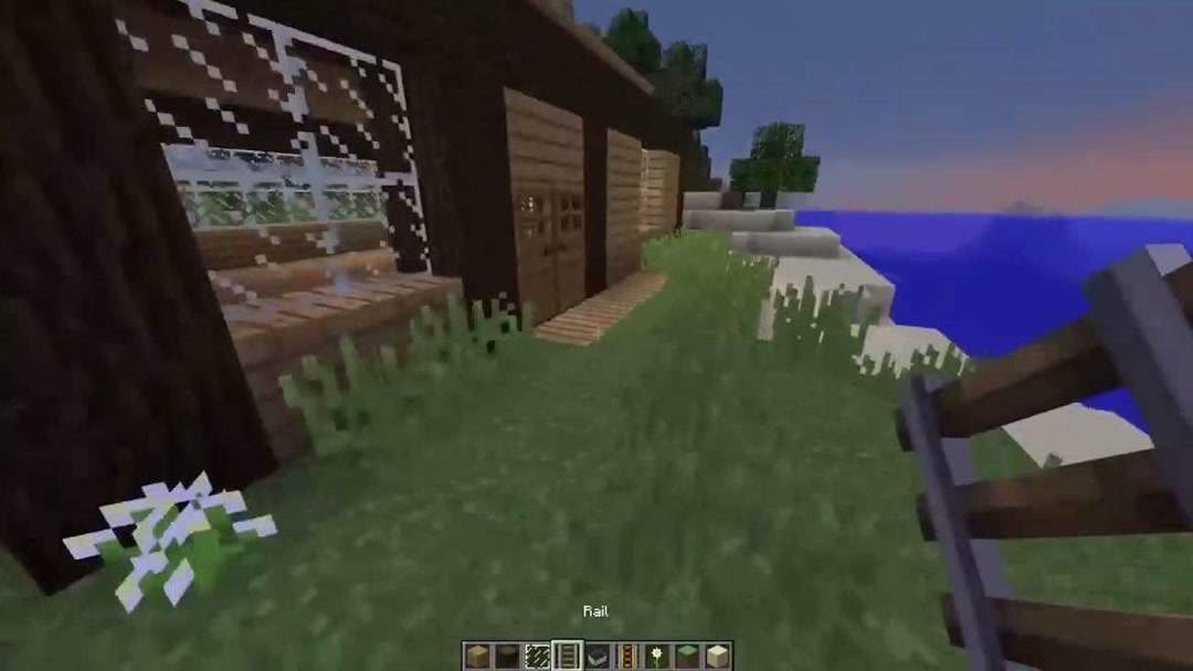 我的世界!我建造的海景房!