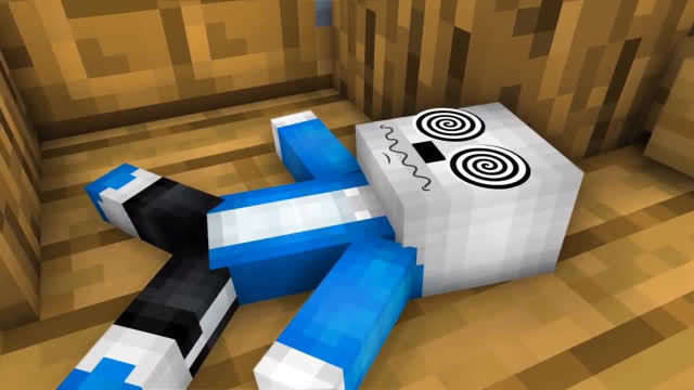 我的世界MC动画:Sans是个捣蛋鬼,喜欢恶作剧