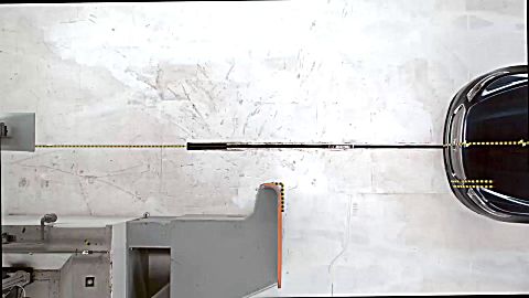 IIHS,2017福特Taurus 25%小面积重叠偏置碰撞测试。长安福特金牛座