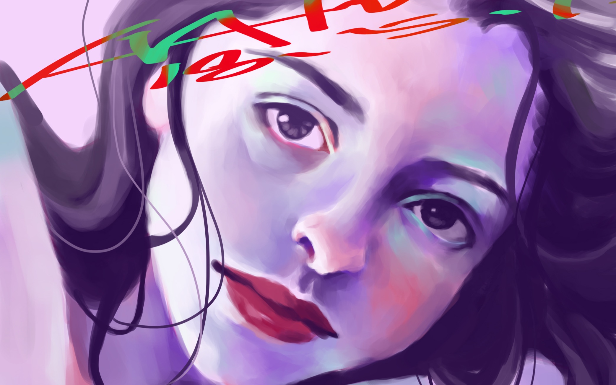 【ps厚涂】九十分钟速涂一个卧倒的妹砸