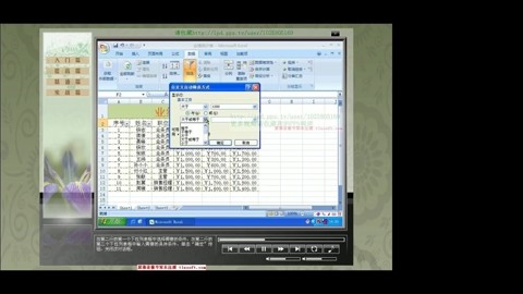 22.Excel 2007 视频教程 清华大学excel视频教材 高清