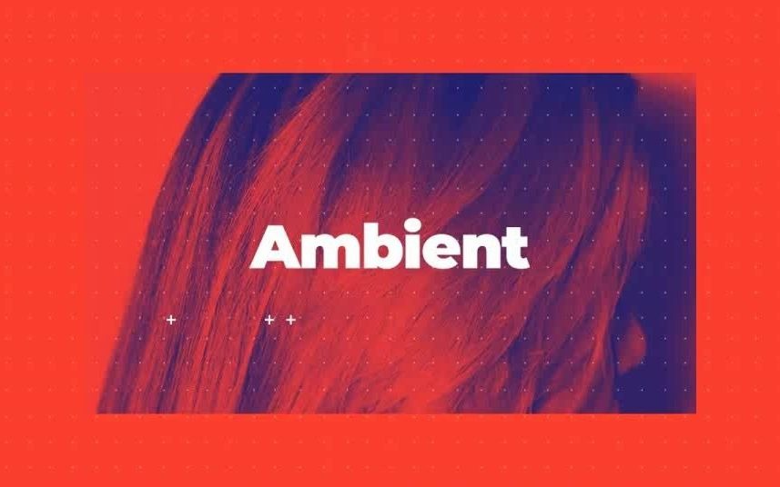 闪烁抽象几何图形变换简介展示动画AE模板