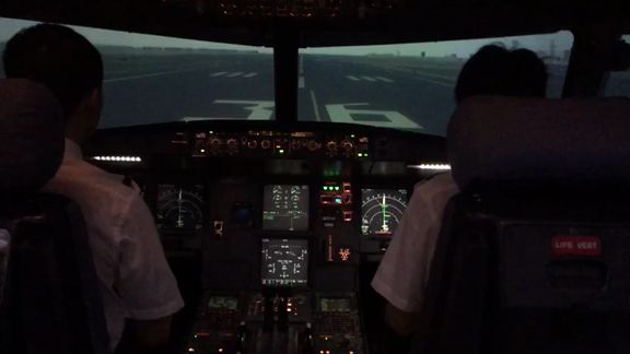 飞行员视角模拟飞行