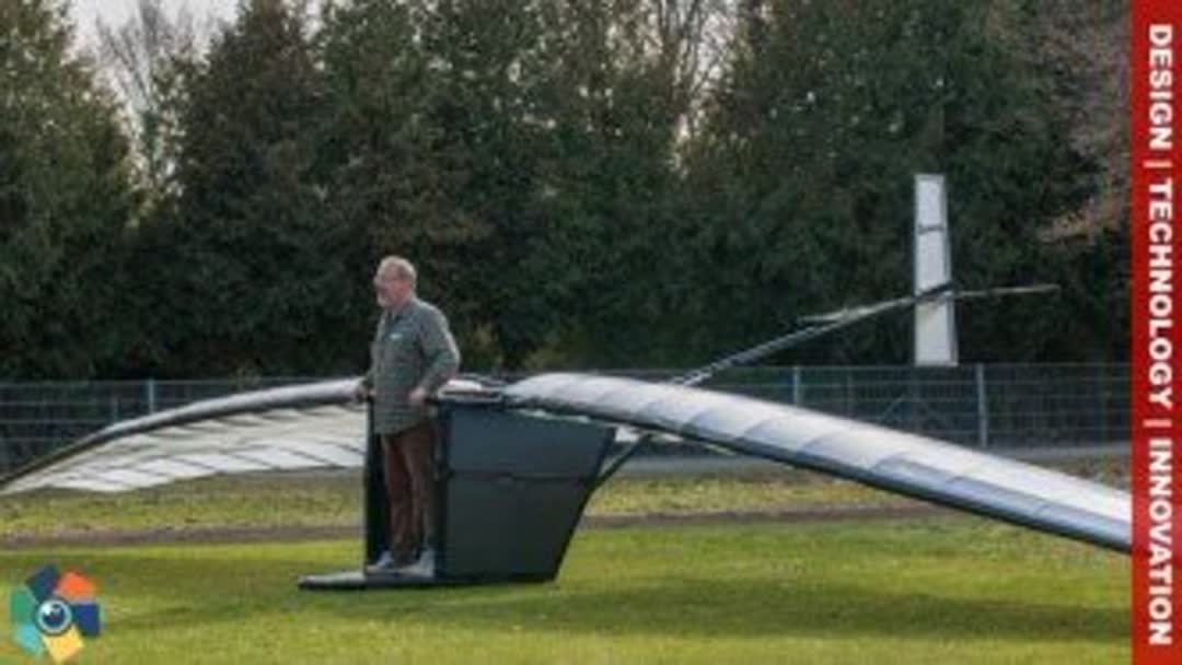 技术宅自制飞行器,飞起来的样子实在太帅了,一般人玩不了