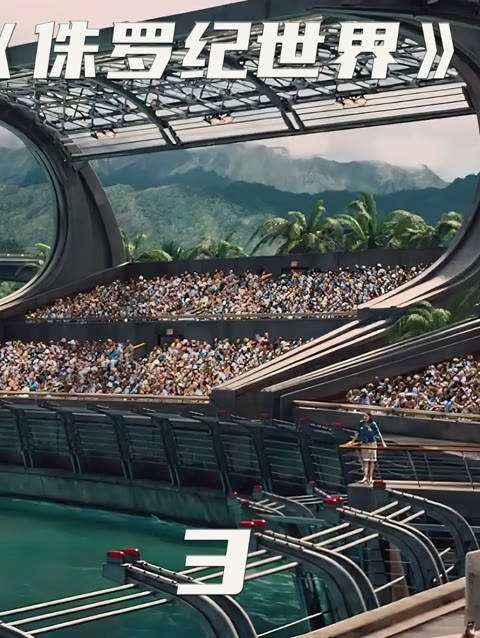 《侏罗纪世界》第3集:兴奋的大鸟将游客直接带上了高空