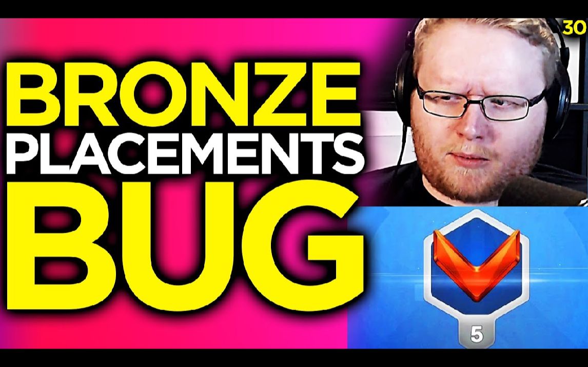 暴雪官方确认被定到青铜是因为bug! - 守望先锋2有趣时刻30