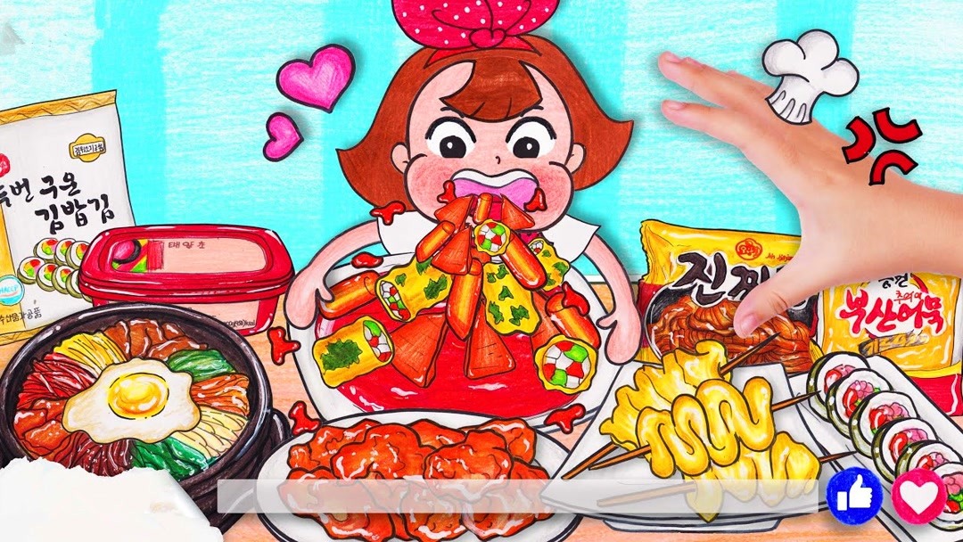 趣味定格动画:还是自己做的美食好吃呀!