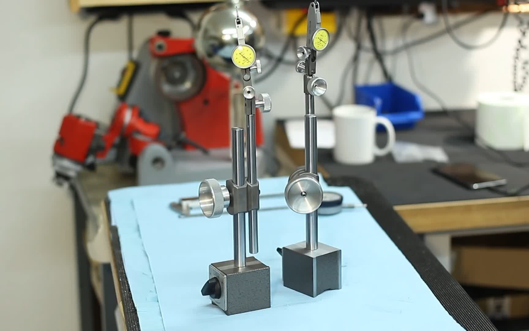 制作杠杆表座 - Solid Indicator Stand - Pt 1