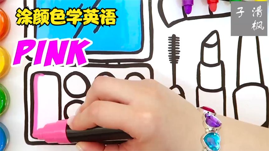 儿童简笔画入门教程之让宝宝爱上画画和 英语的秘密-边涂鸦边学习