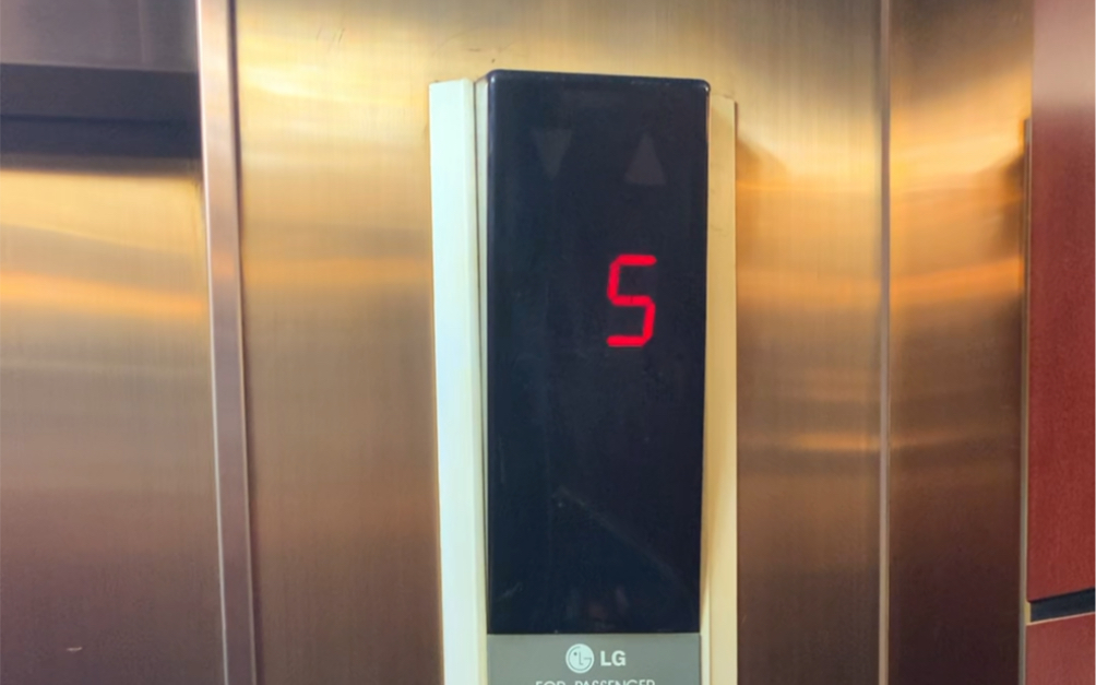 温州维多利亚大酒店的LG电梯,外呼已改造