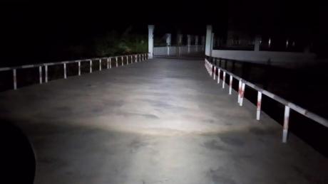 电动车改装双光透镜,铺路效果很小,够亮