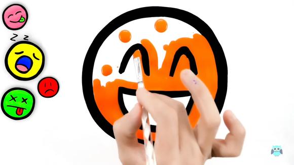 趣味简笔画:画可爱符号笑脸