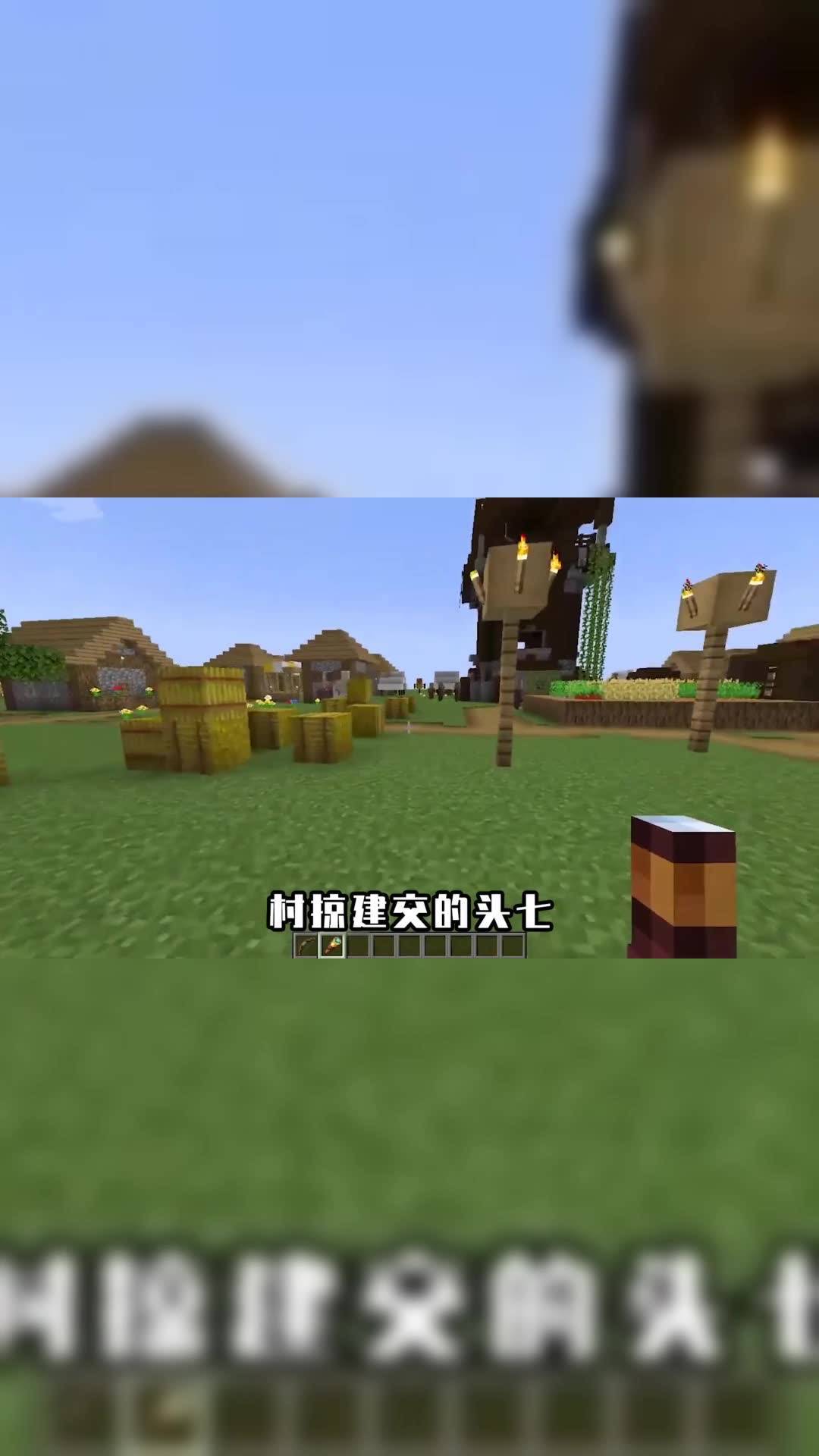 我的世界:村民和掠夺者握手言和?卸下武器的掠夺者,其实很友好