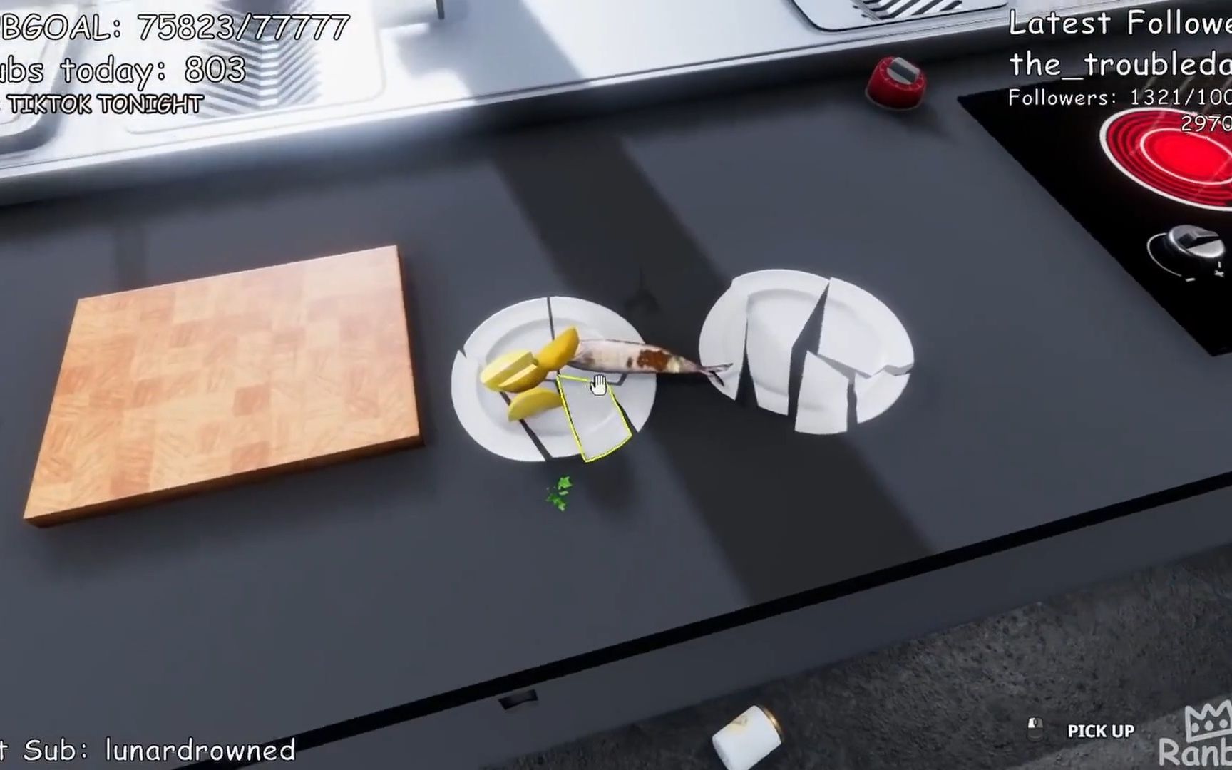 【熟/Ranboo】点开看主播与盘子斗智斗勇(厨房模拟器)