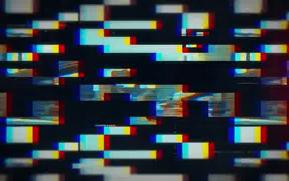 17611 故障转场效果片头AE模板