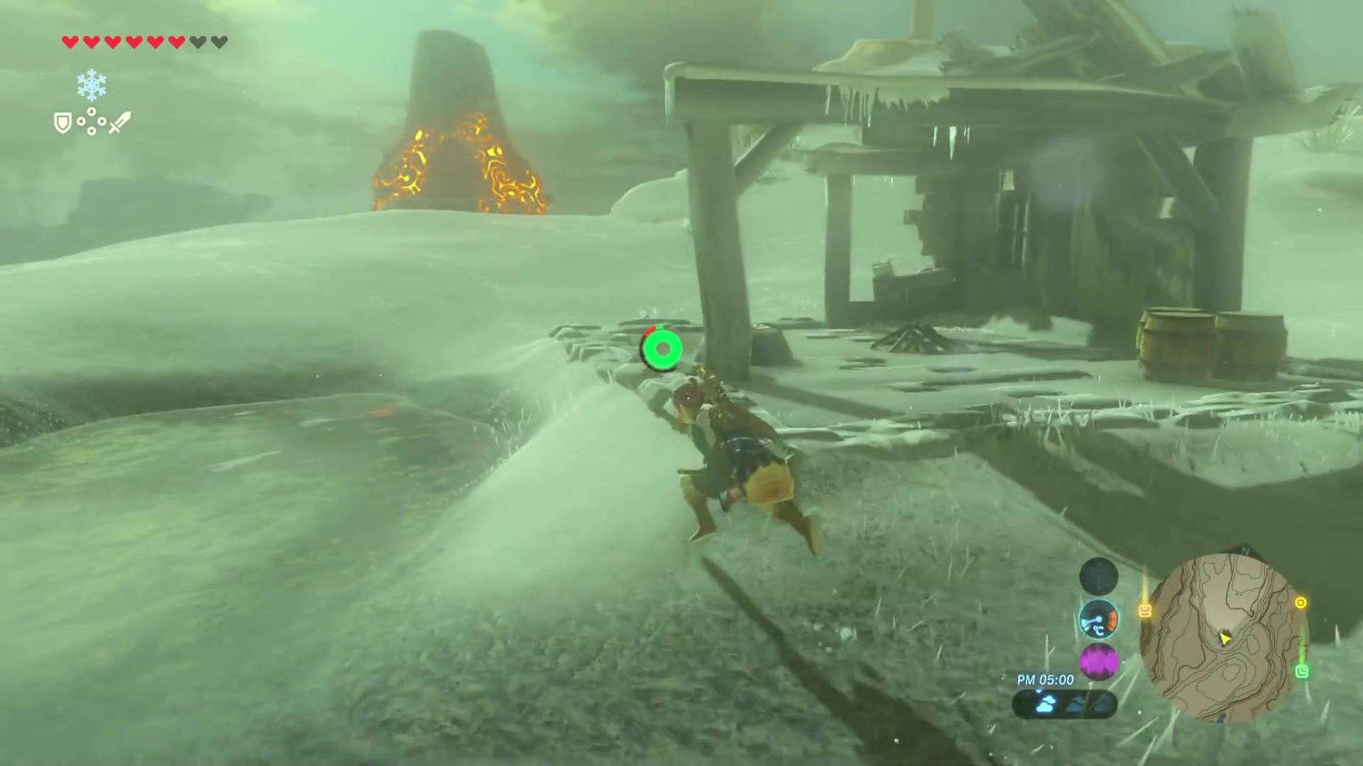 塞尔达传说:荒野之息 part17 不务正业解说视频 冷死我啦