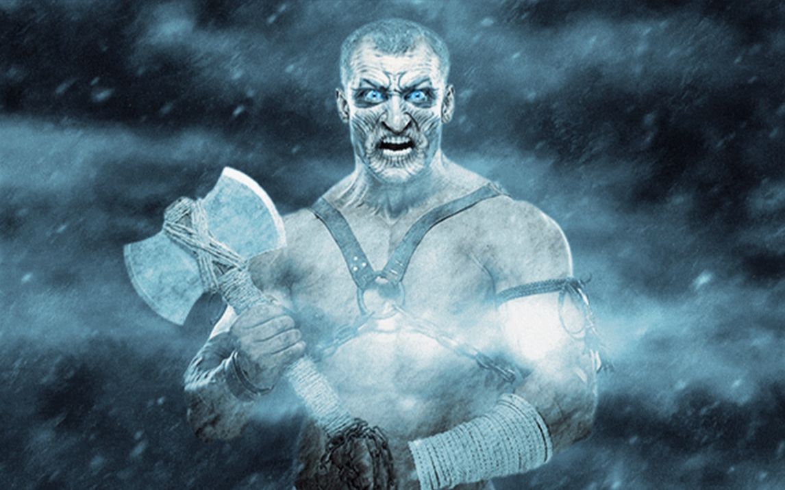 PS做出脸部褶皱雪花飘落动态效果动作教程