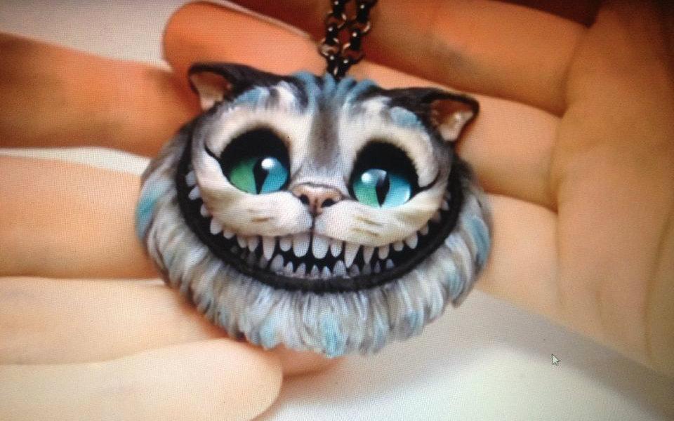 如何用软陶制作Cheshire Cat