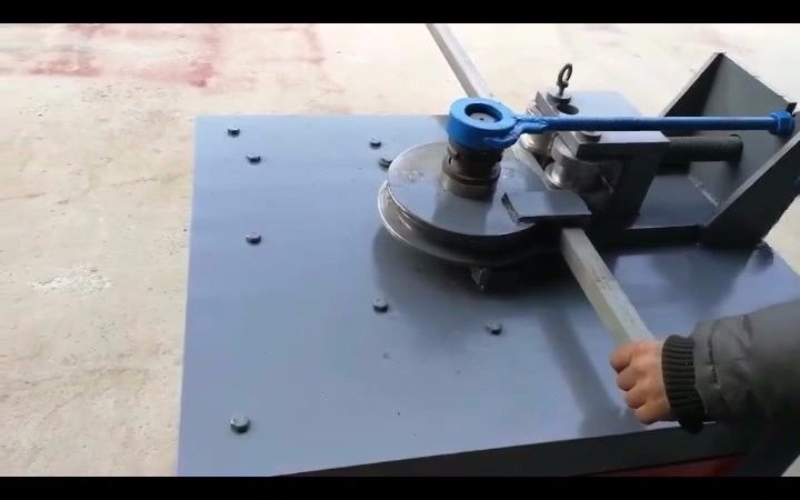 不锈钢方管直角90度弯管机 WG75型u型液压弯管机