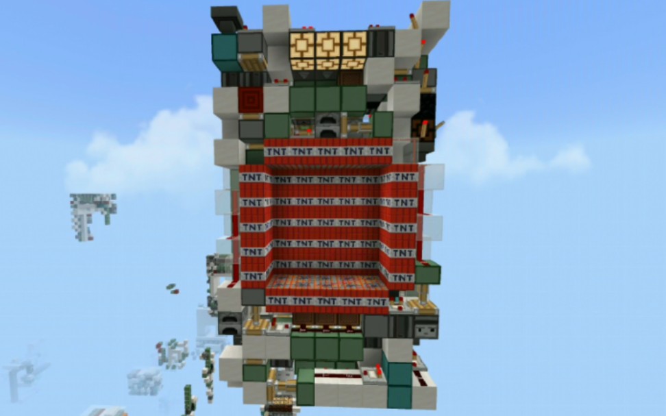 [最小!]5x5 TNT 活塞门(720 Blocks)