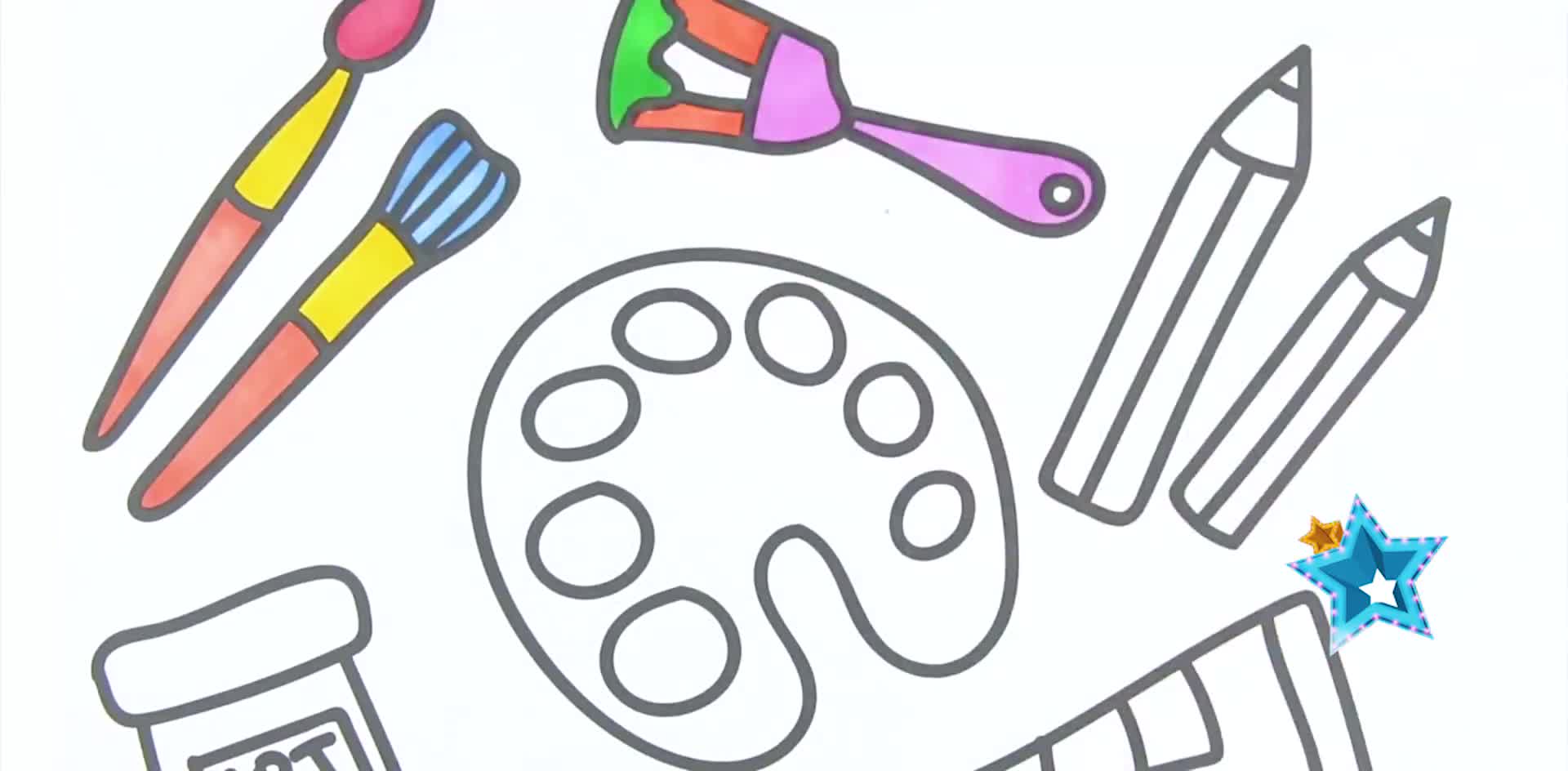 儿童简笔画速成班__一起用简笔画画出你自己的小工具吧