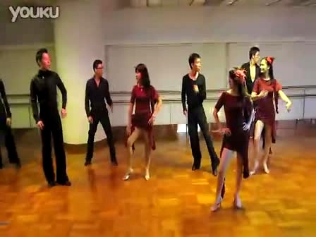 香港科技大学内地学生学者联谊会舞蹈协会圣诞舞会Salsa表演