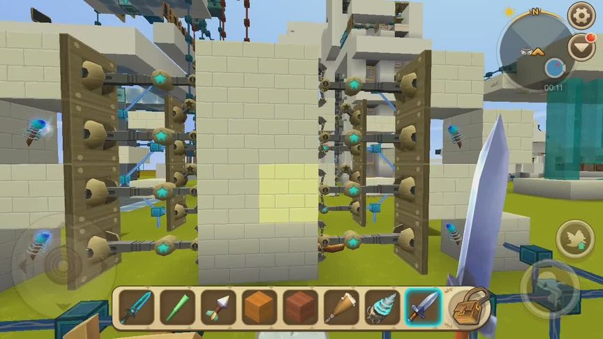 迷你世界隐藏的方块门,你学会了吗?