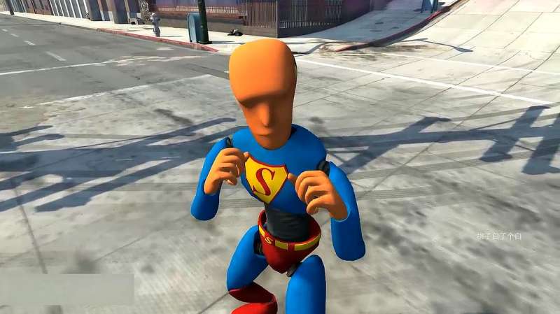 假人模型的个人秀 拟真车祸模拟游戏都玩出花了