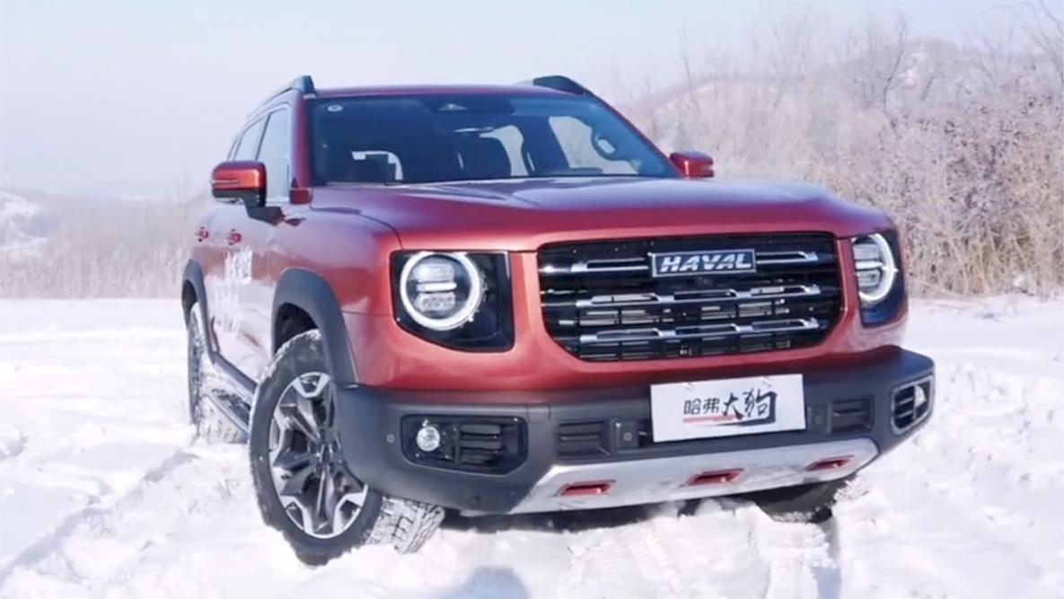 哈弗大狗冰雪试驾,驾驶体验篇,雪地穿越表现优秀