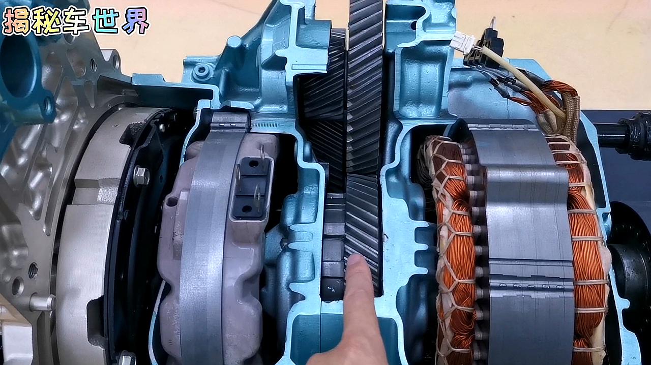 切割开丰田双擎混动电机,看看到底什么结构,销量这么好
