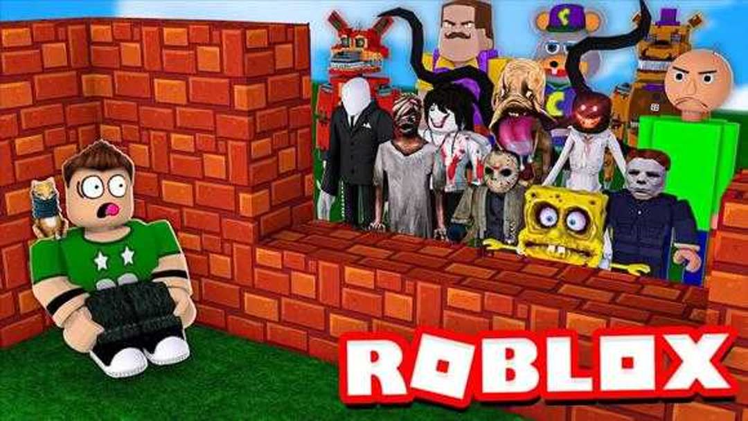Roblox堡垒模拟器:旗帜保卫战,各种丧尸都冲了过来!