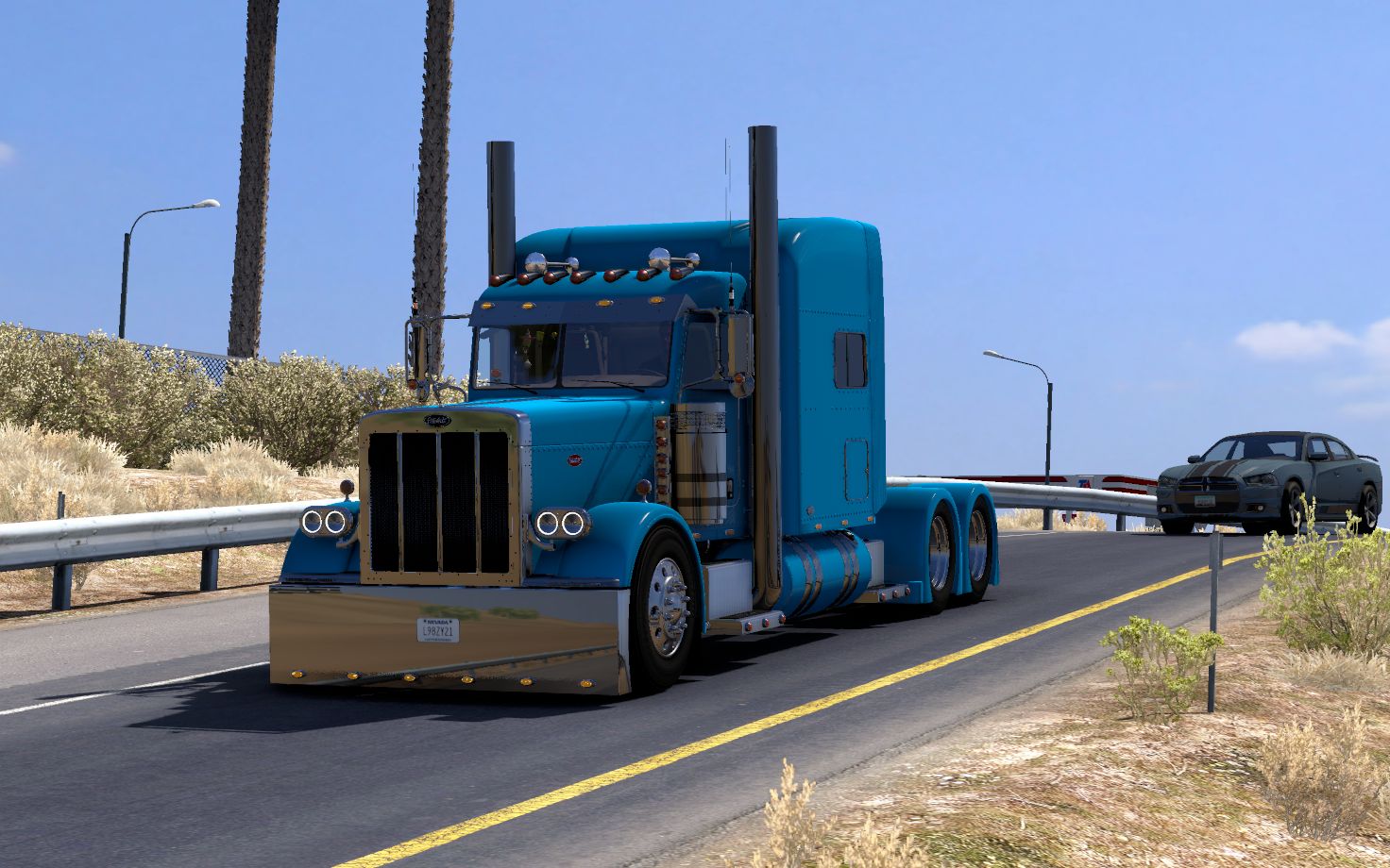 【美卡】感受美式声浪,驾驶1001马力彼得比尔特389 1379KM(...