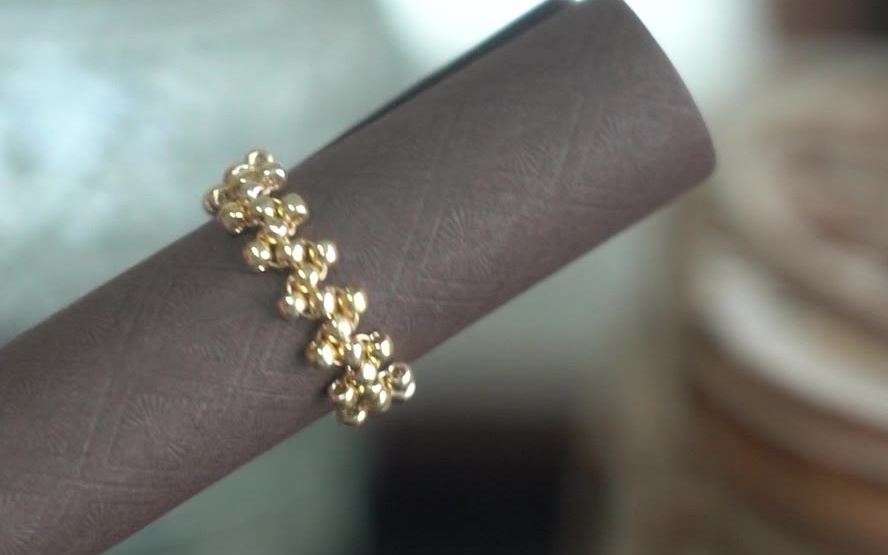 【清野集】教你轻松给自己编一个可爱的戒指