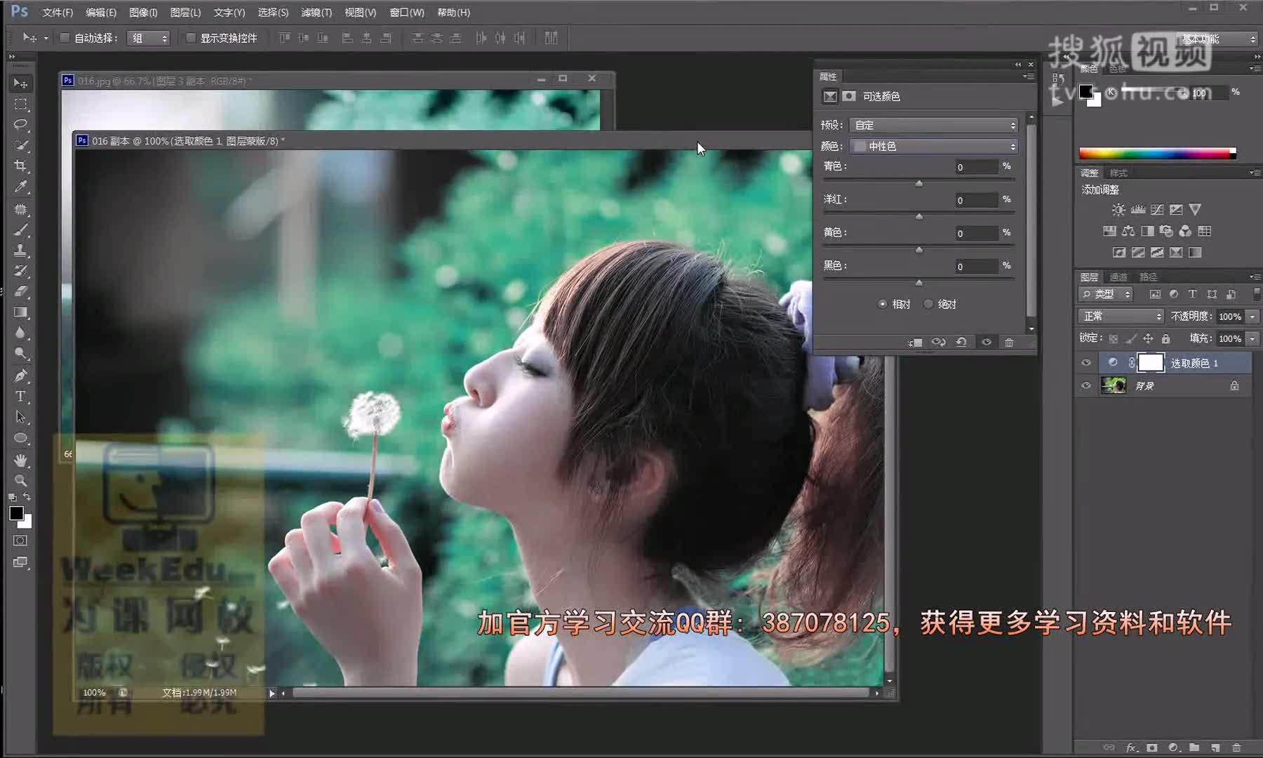 ps教程从零开始学全套PS入门学习 ps教程自学网Photoshop教程_0001