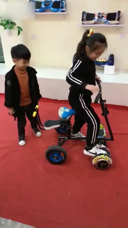 平衡车改装成电动车,这创意你服不服