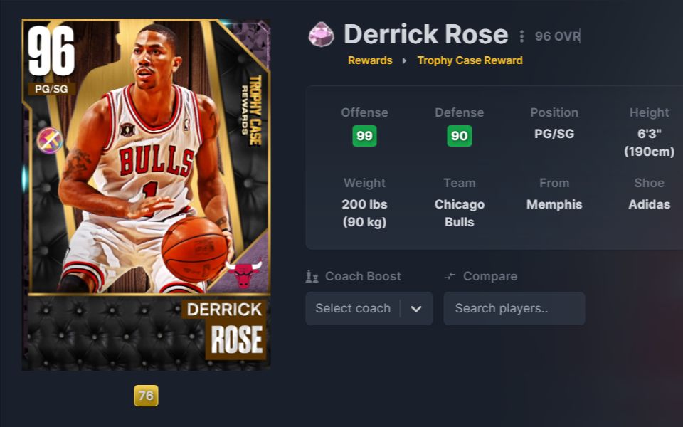 【NBA2K23】MT模式-试玩卡片Derrick Rose德里克罗斯-三威胁演示