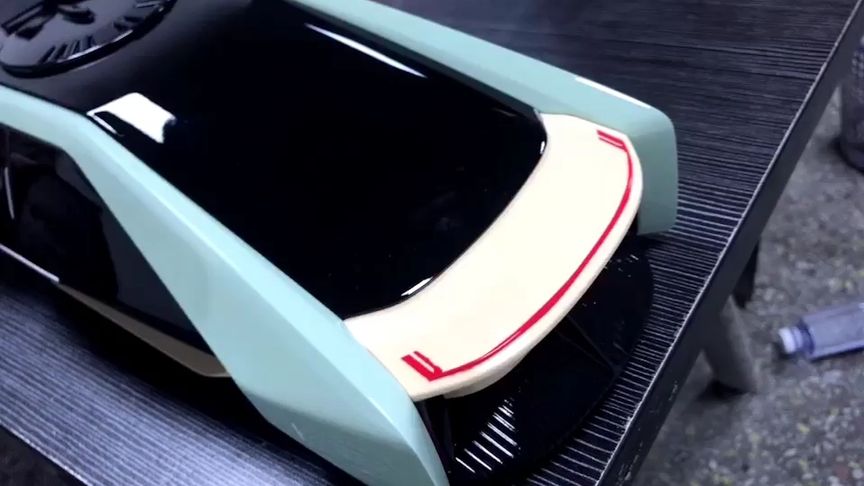 小汽车模型制作