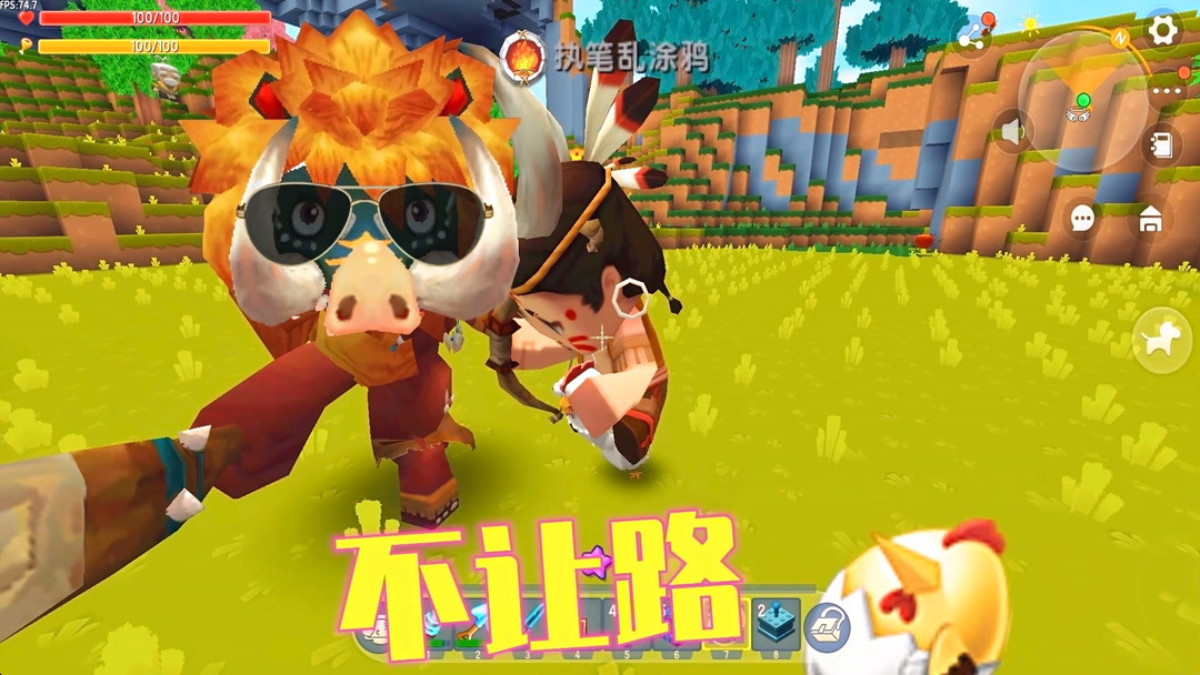 迷你世界371:我用地下收麦机坑了1只怪物,怪会有什么结果?