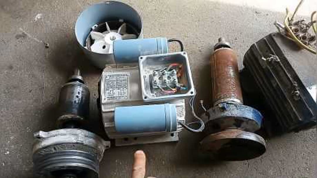 客户铝线电机不修了,换台大功率电机,试机空载电流11多安