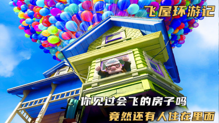 你见过会飞的房子吗,竟然还有人住在里面《飞屋环游记》
