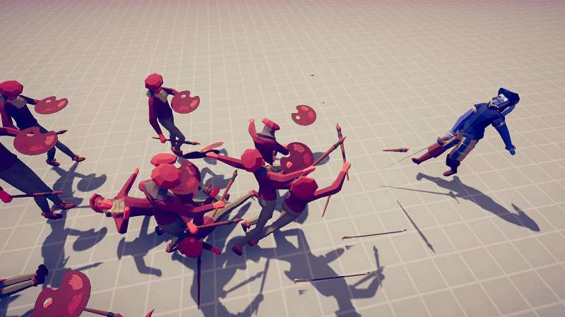 全面战争模拟器,粉丝阵容擂台赛第二十二场,击剑单挑几大画家