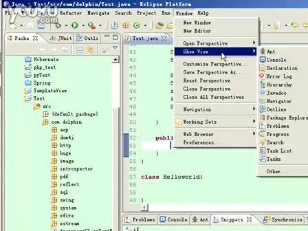 Eclipse的snippet的使用