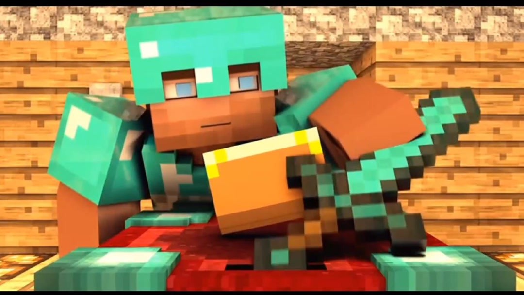 我的世界动画微电影#史蒂夫的复仇!附魔钻石剑横扫地牢世界!