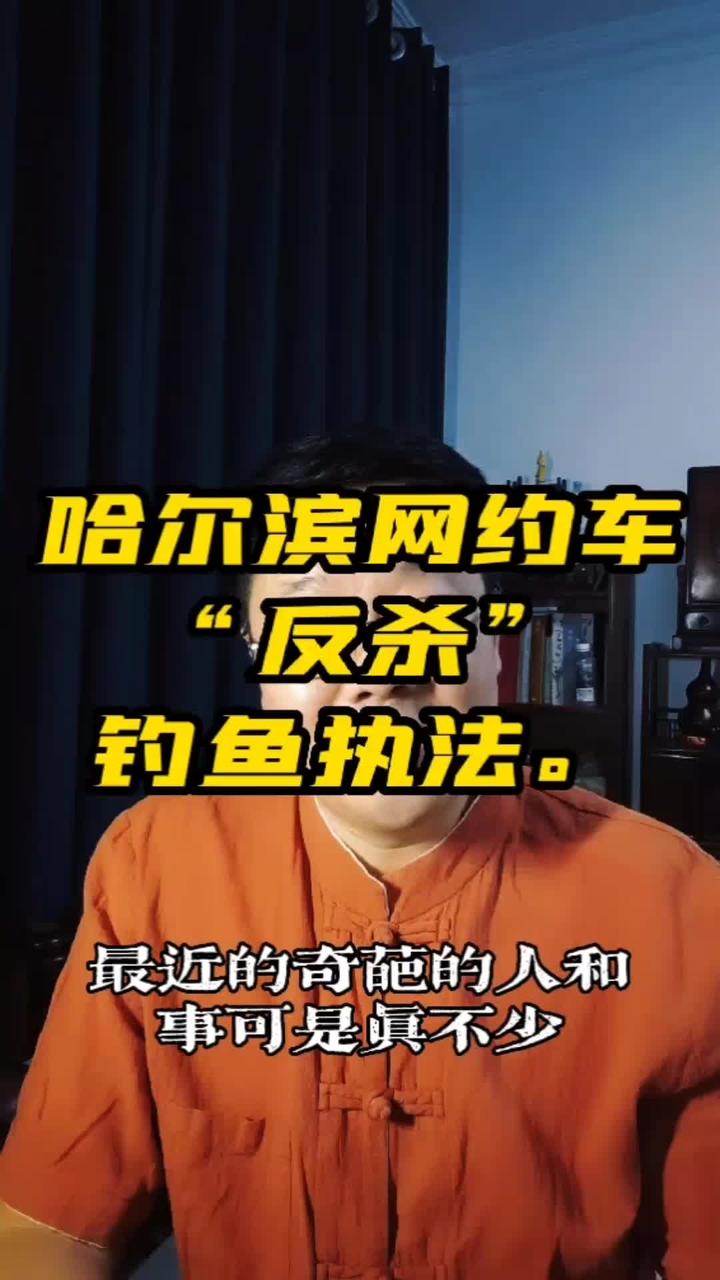 哈尔滨网约车反沙钓鱼执法#网约车 #哈尔滨网约车 #钓鱼执法#传递正...