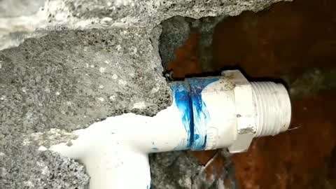 30年水电师傅告诉你，水管漏水怎么办？简单实用好操作
