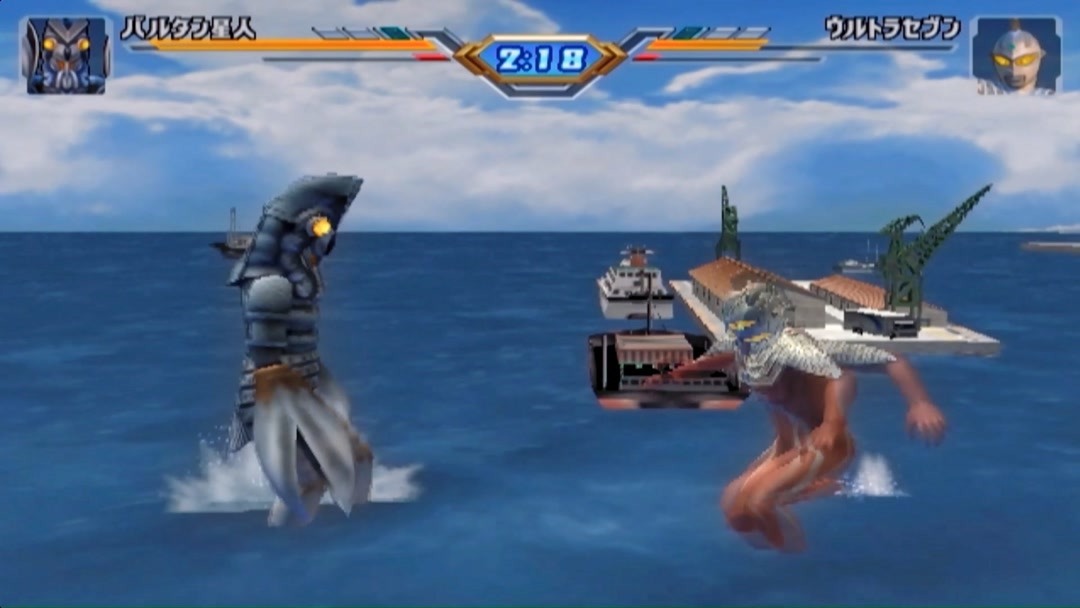 奥特曼格斗进化:皮皮虾怪兽和赛文奥特曼大战!