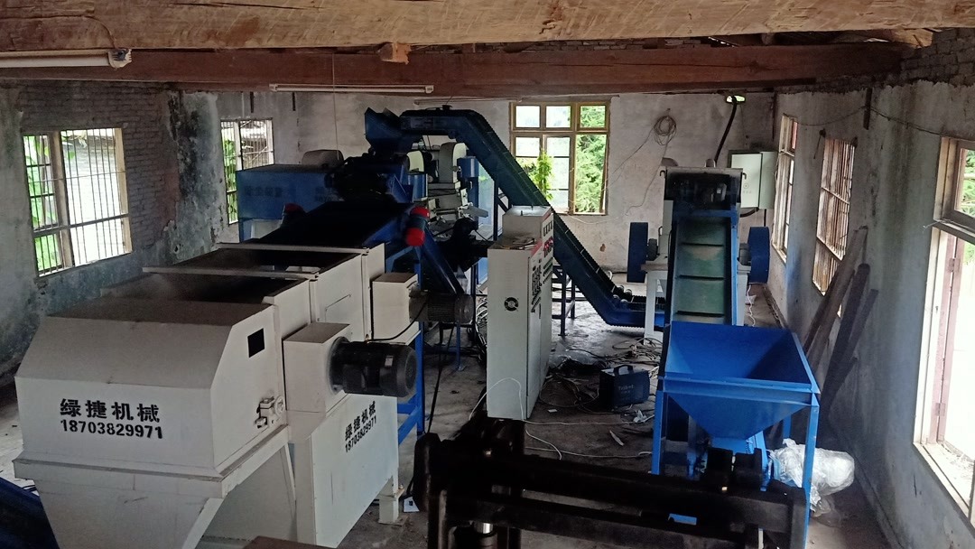 废旧电容处理设备客户使用现场视频